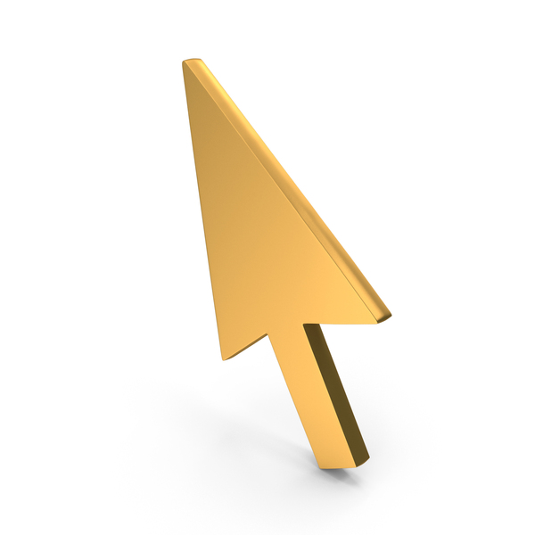Cursor Symbol Gold Png Images And Psds For Download Pixelsquid S118870573