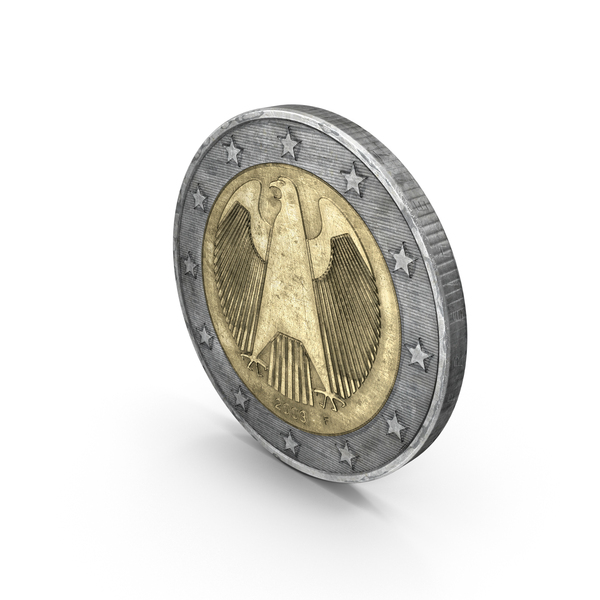 German 2 Euro Coin PNG Images PSDs For Download PixelSquid S10582671D