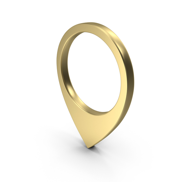 Location Indicator Shape Gold Png Images And Psds For Download