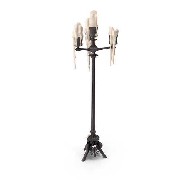 White Baroque Candle Holder PNG Images & PSDs for Download | PixelSquid - S111421866