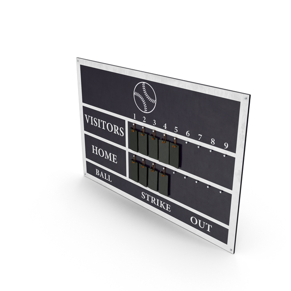 Baseball Scoreboard PNG Images & PSDs for Download | PixelSquid ...