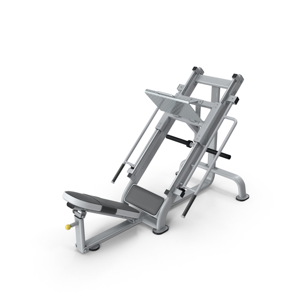 Plate Loaded Leg Press Machine Set PNG Images & PSDs for Download ...