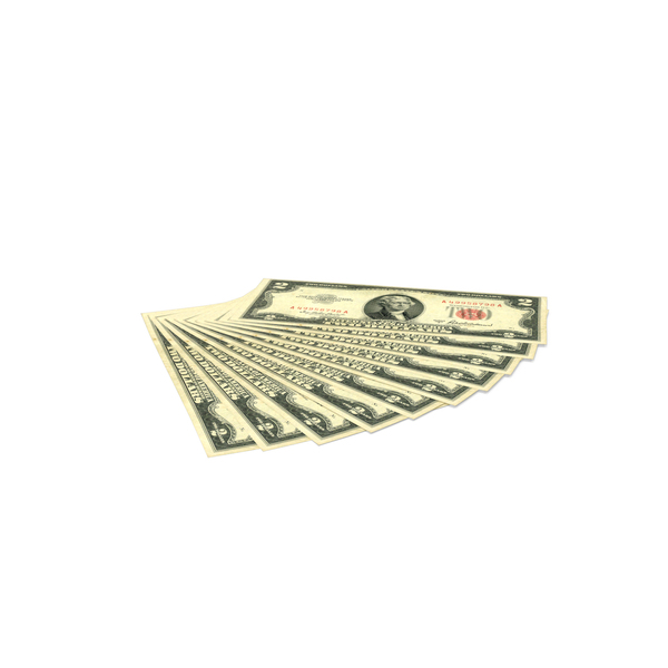 Two Dollar Bill Stack Pile PNG Images & PSDs for Download | PixelSquid ...
