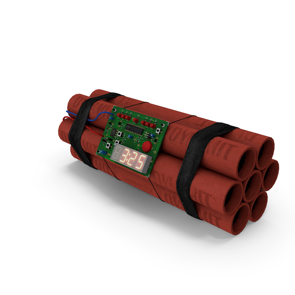 Time Bomb PNG Images & PSDs for Download | PixelSquid - S10531371A