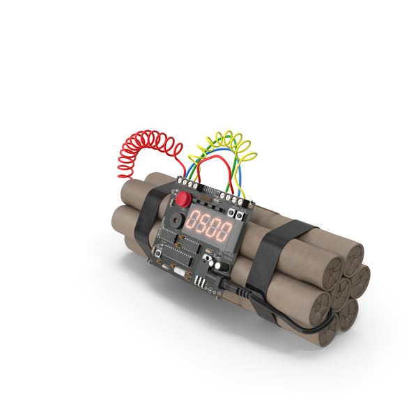 Time Bomb PNG Images & PSDs for Download | PixelSquid - S10531371A