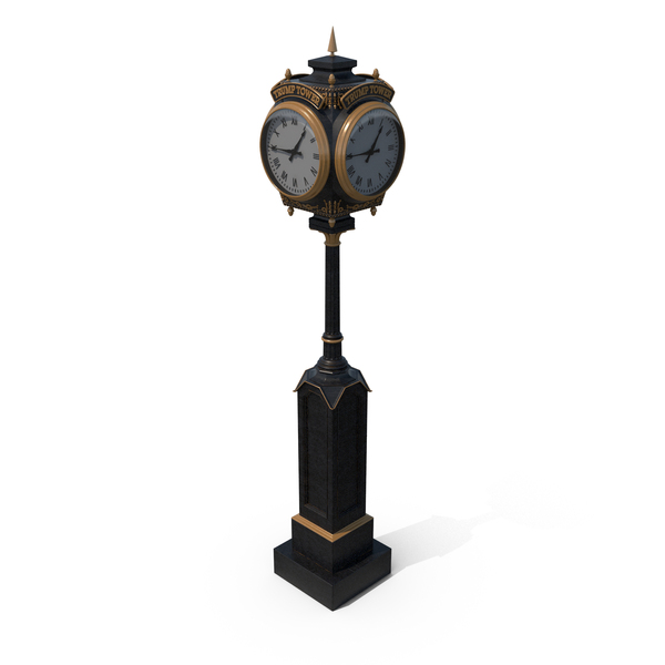 Street Clock PNG Images & PSDs for Download | PixelSquid - S10600165C