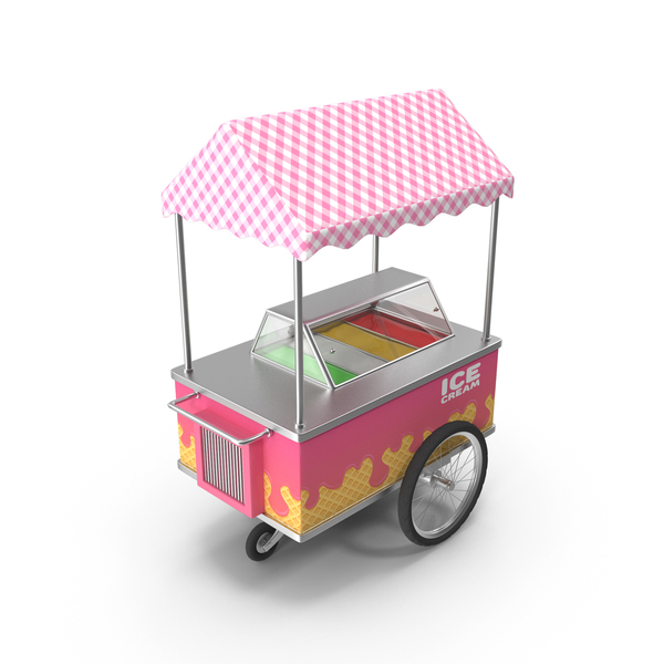 Retro Ice Cream Cart PNG Images & PSDs for Download | PixelSquid ...