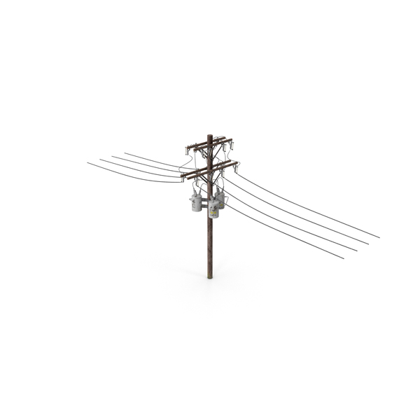 Wood Power Lines PNG Images & PSDs for Download | PixelSquid - S111097519
