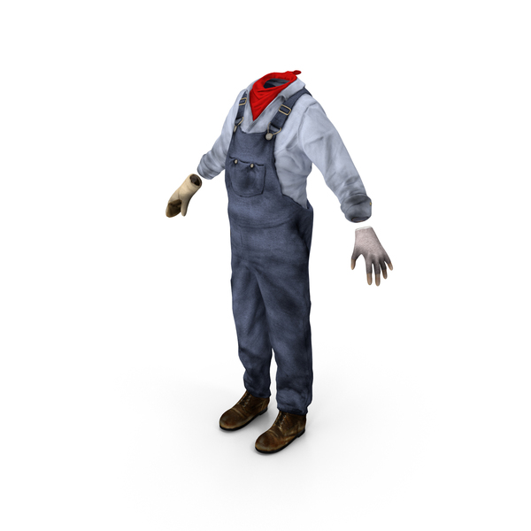Coveralls Cartoon PNG Images & PSDs for Download | PixelSquid - S113831420