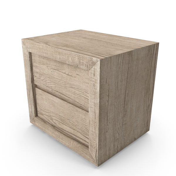RECLAIMED RUSSIAN OAK CLOSED NIGHTSTAND PNG Images PSDs for Download PixelSquid S118279408