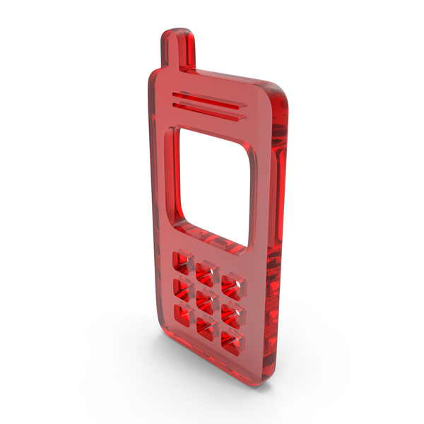 Red Cell Phone Icon