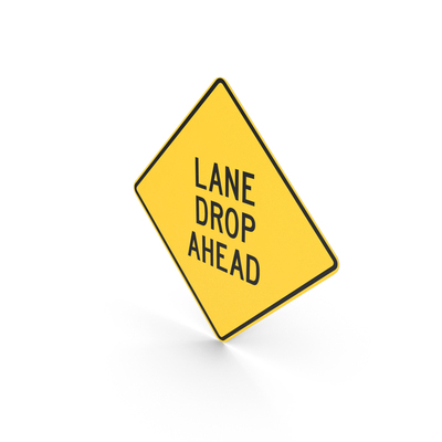 Lane Drop Ahead PNG Images & PSDs for Download | PixelSquid