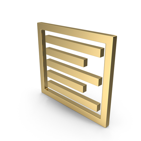 Align Text Left Icon Gold Png Images And Psds For Download Pixelsquid S12102556a