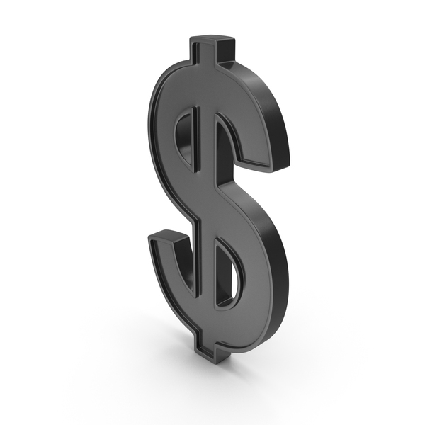 Black Dollar Symbol PNG Images & PSDs for Download | PixelSquid ...