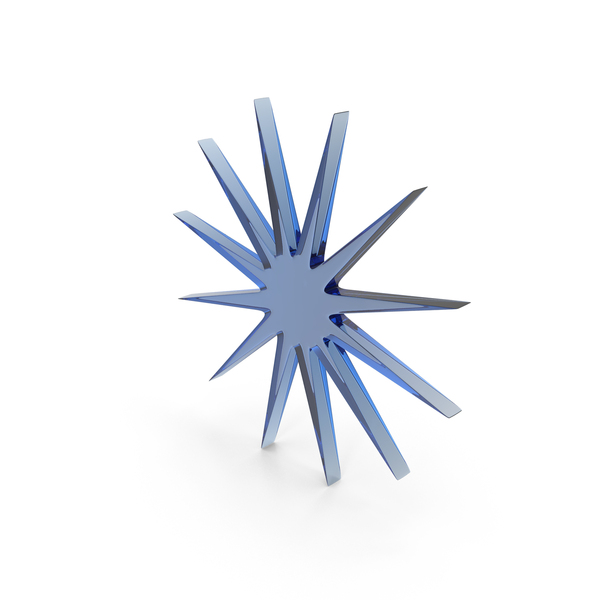 Blue Glass Star Symbol PNG Images & PSDs for Download | PixelSquid ...