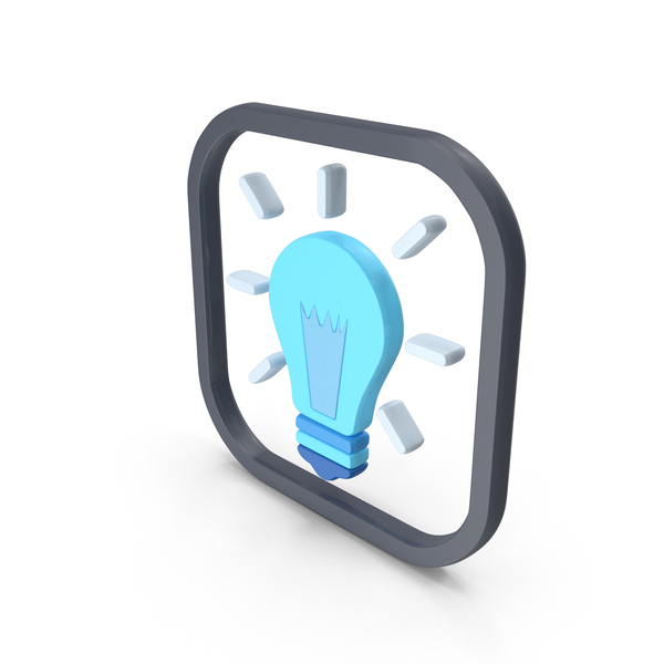 Blue Glowing Lamp Symbol PNG Images & PSDs for Download | PixelSquid ...