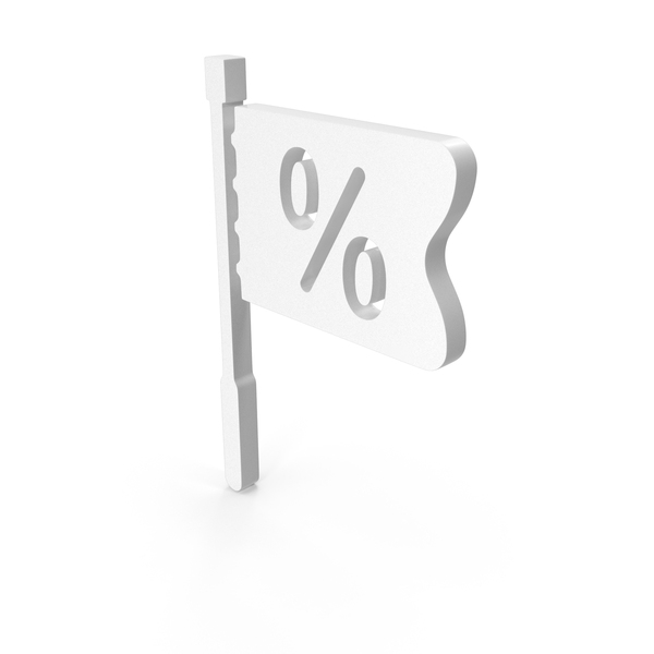 Flag With Percentage Discount Symbol PNG Images & PSDs for Download ...