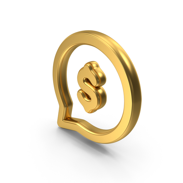 Gold Bank Message Symbol PNG Images & PSDs for Download | PixelSquid ...