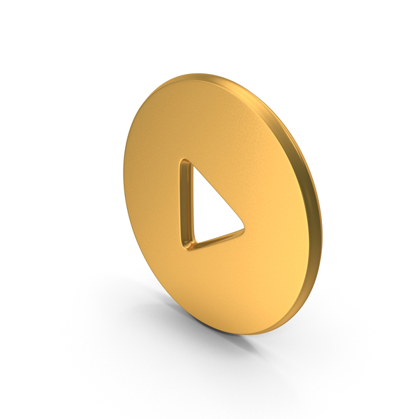 Gold Circular Play Video Symbol PNG Images & PSDs for Download ...