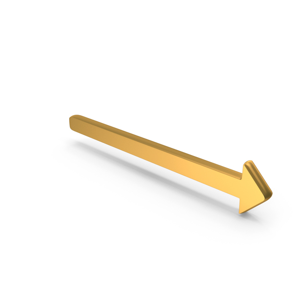 Gold Directional Arrow Symbol Png Images And Psds For Download