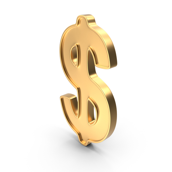 Gold Dollar Symbol Png Images And Psds For Download Pixelsquid S12004466e