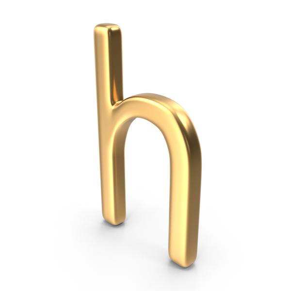 Gold Letter H PNG Images & PSDs for Download | PixelSquid - S12006247C