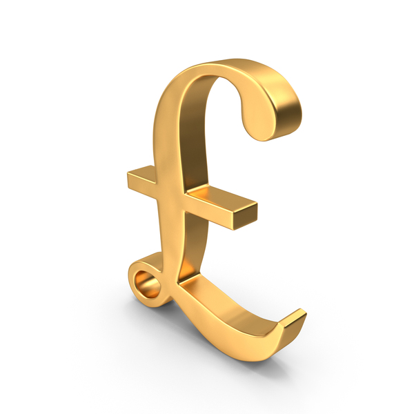 Gold Pound Symbol PNG Images & PSDs for Download | PixelSquid - S11726080C