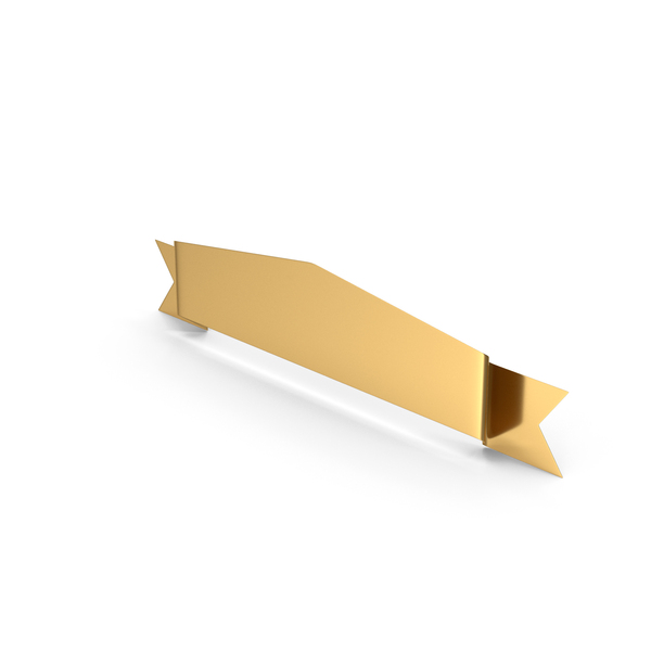 Gold Ribbon Label PNG Images & PSDs for Download | PixelSquid - S12250115E