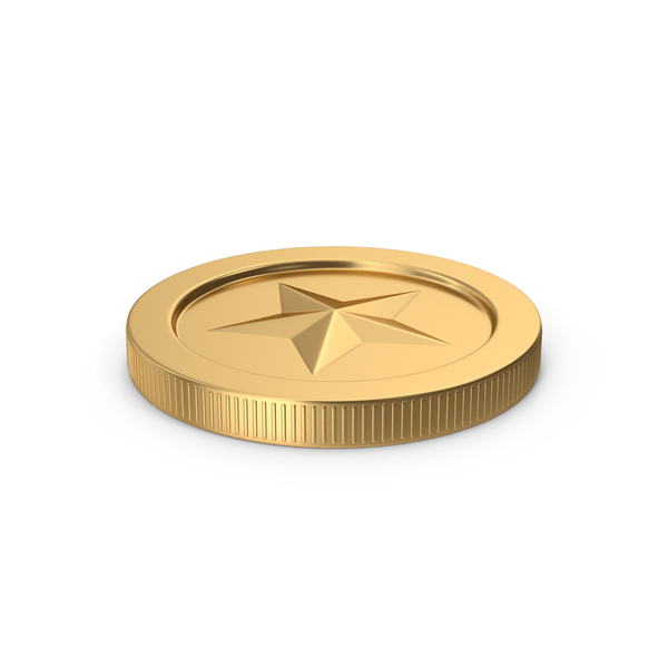 Gold Star Coin PNG Images & PSDs for Download | PixelSquid - S120758799