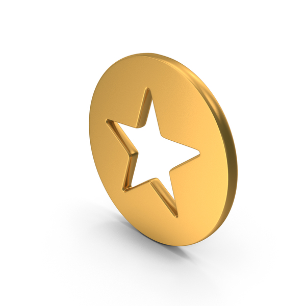 Gold Star In Circle Symbol Png Images And Psds For Download Pixelsquid