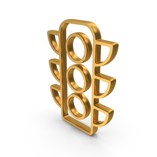 Gold Traffic Light Signal Icon PNG Images & PSDs for Download ...