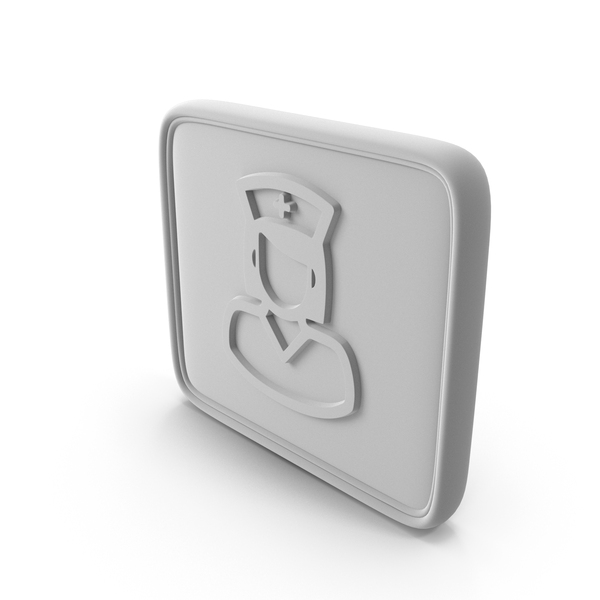 Grey Square Nurse Medical Symbol PNG Images & PSDs for Download ...