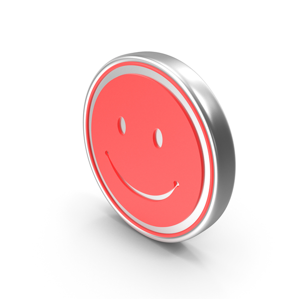 Happy Smiley Emoji Face Silver Coin PNG Images & PSDs for Download ...