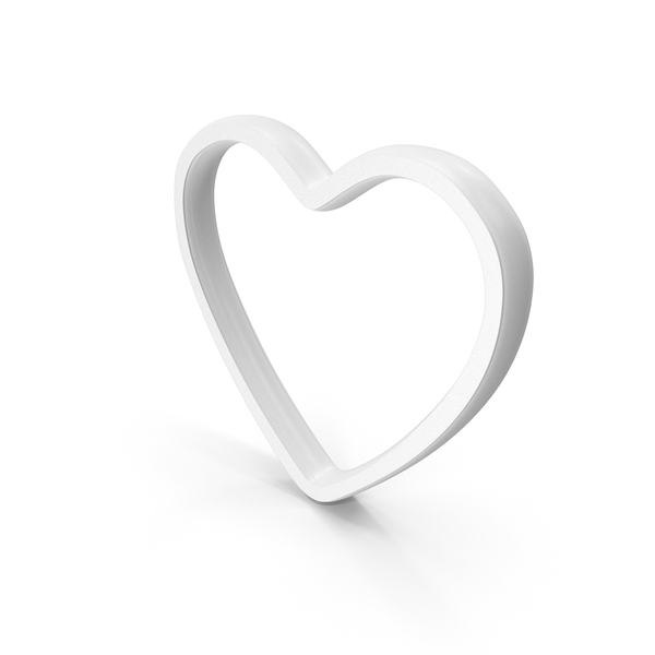 Heart Outline Symbol PNG Images & PSDs for Download | PixelSquid ...