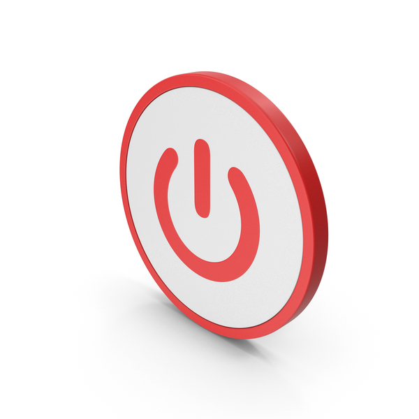 Icon Power Red PNG Images & PSDs for Download | PixelSquid - S115408282