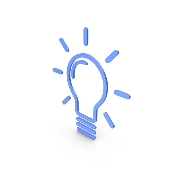 Idea Blue Icon PNG Images & PSDs for Download | PixelSquid - S11635717B