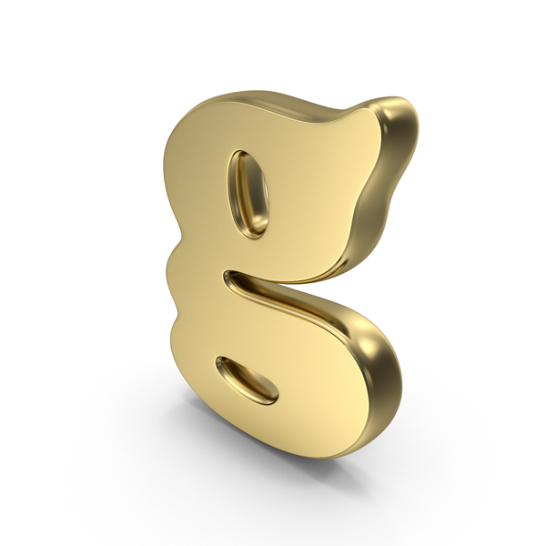 Lowercase Font Cooper g Gold PNG Images & PSDs for Download ...