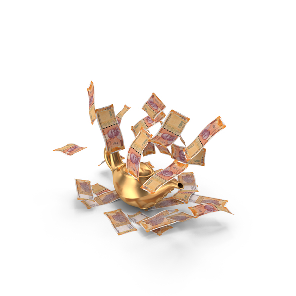Magic Lamp Indian 200 Rupees Money Falling PNG Images & PSDs for ...