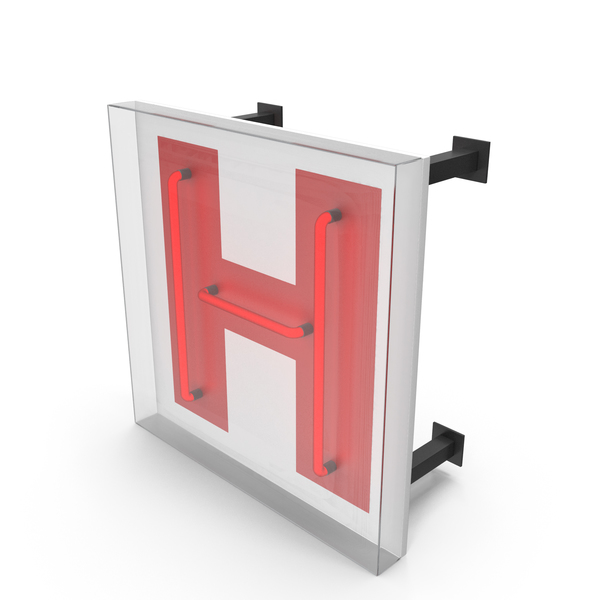 Neon Letter H PNG Images & PSDs for Download | PixelSquid
