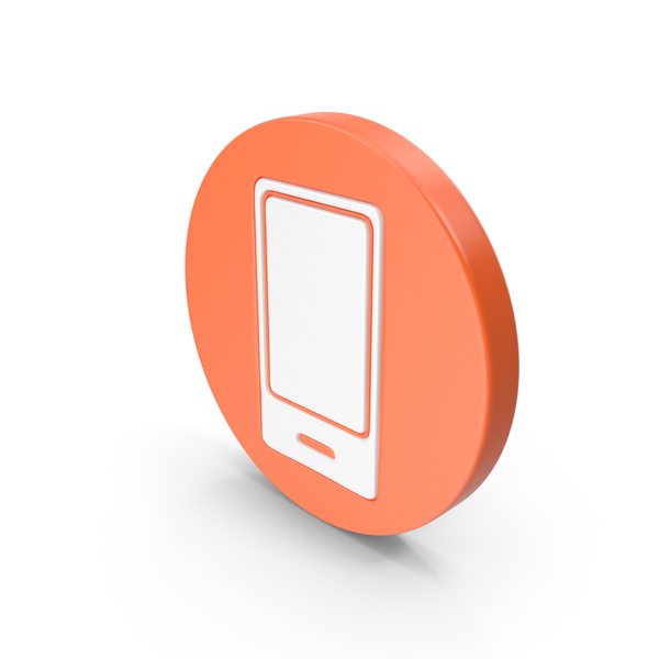 Orange Round Cell Phone Icon PNG Images & PSDs for Download ...