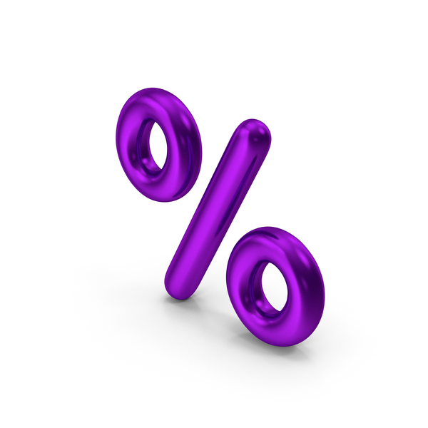Percentage Symbol Purple Metallic PNG Images & PSDs for Download ...