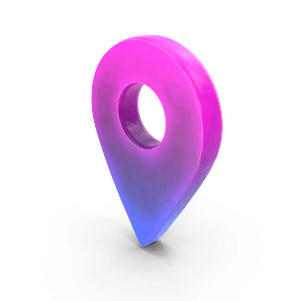Pink & Blue Glowing Location Pin Symbol PNG Images & PSDs for Download ...