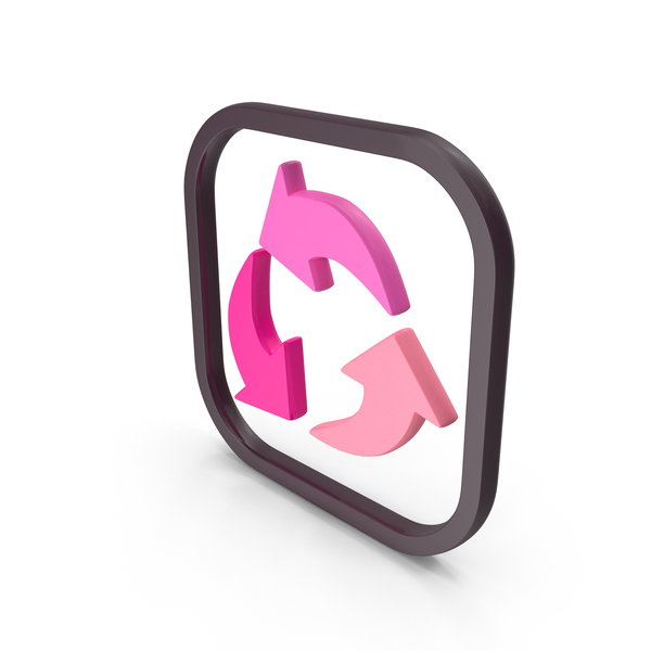 Pink Recycle Symbol PNG Images & PSDs for Download | PixelSquid ...