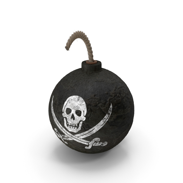 Pirate Bomb PNG Images & PSDs for Download | PixelSquid - S118205582
