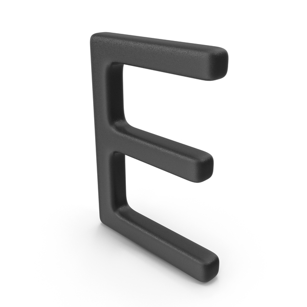 Plastic Capital Letter E PNG Images & PSDs for Download | PixelSquid ...