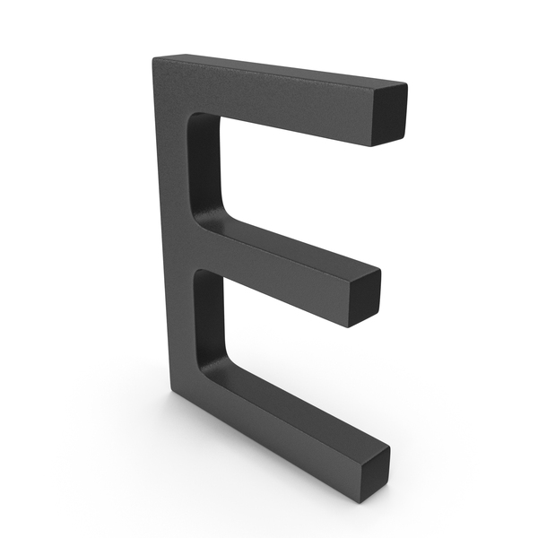 Plastic Capital Letter E PNG Images & PSDs for Download | PixelSquid ...