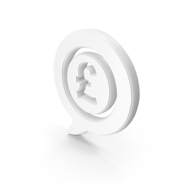 Pound Speech Bubble With Money Symbol White PNG Images & PSDs for ...
