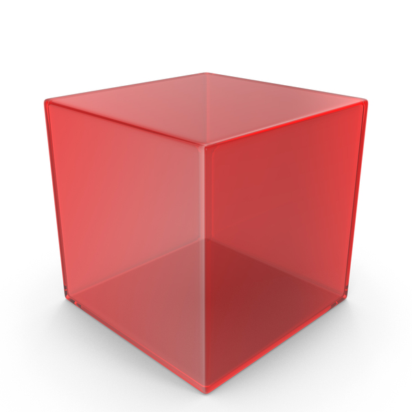 Red Glass Cube PNG Images & PSDs for Download | PixelSquid - S119300965