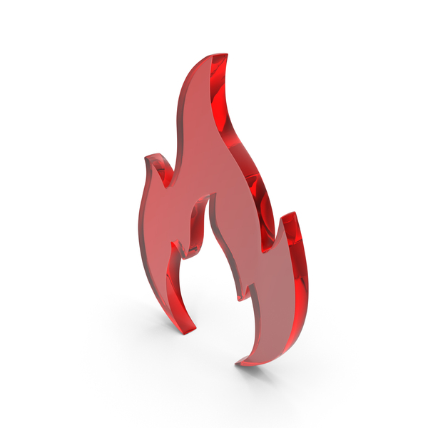 Red Glass Fire Symbol PNG Images & PSDs for Download | PixelSquid ...