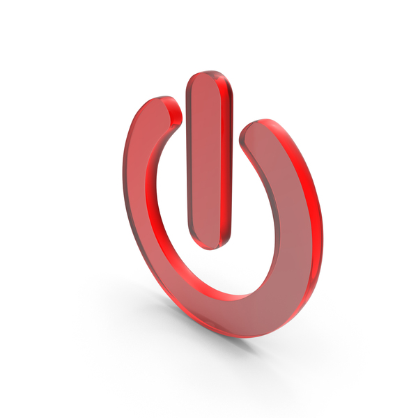 Power Button Logo Power Button Red Icon On Off: Stock Vektorgrafik
